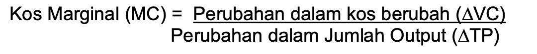 Nota Ekonomi T4: Konsep Pengeluaran (Bab4) - Cikgu Farha